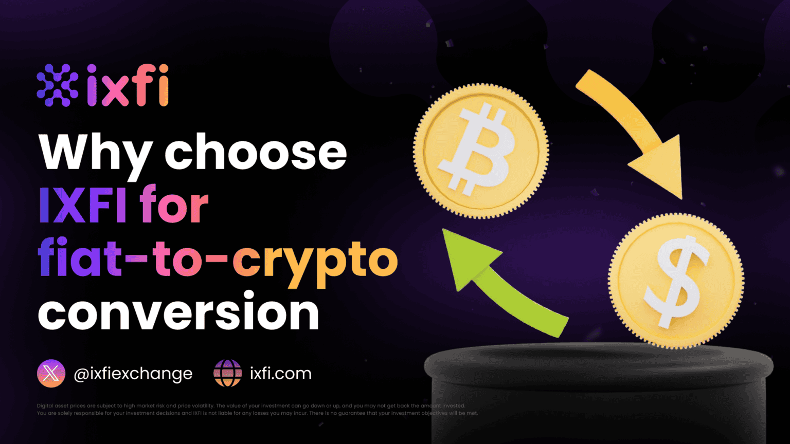 Why choose IXFI for Fiat-to-Crypto conversion? | IXFI Blog